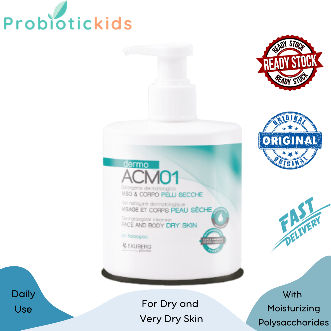 Dermo ACM 01 Face & Body Cleanser 300ml [EXP 06/2027] – probioticskids